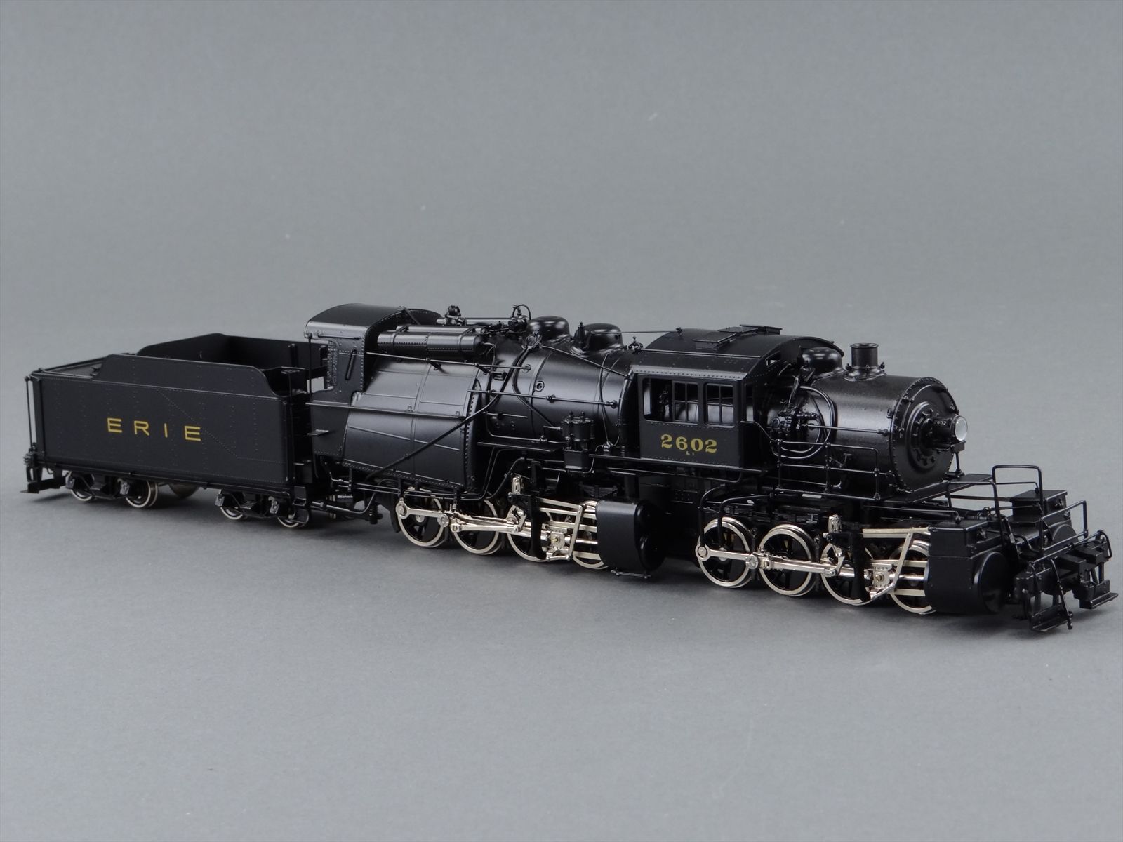 HO Brass Model Train - OMI 1548.1 Overland Erie L-1 0-8-8-0 Camelback ...