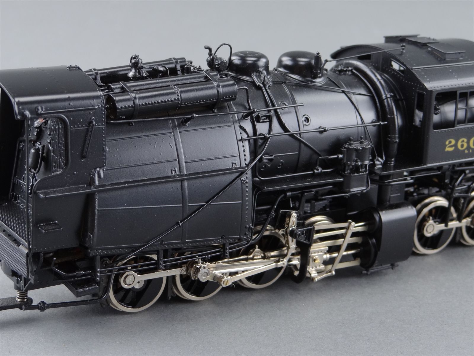 HO Brass Model Train - OMI 1548.1 Overland Erie L-1 0-8-8-0 Camelback ...