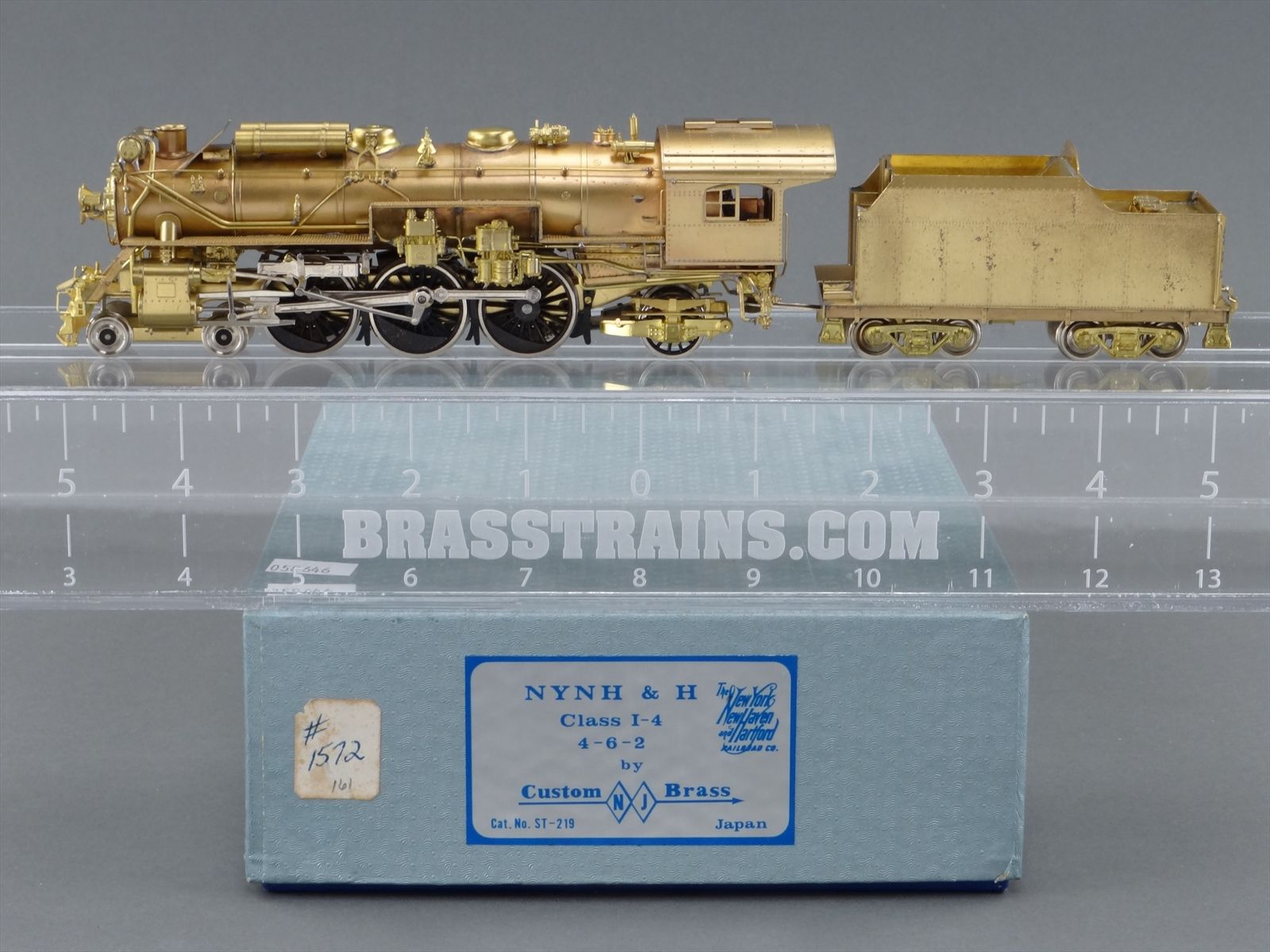 HO Scale NJCB ST-219 NJ Custom Brass NYNH&H NH New Haven 4-6-2 I-4