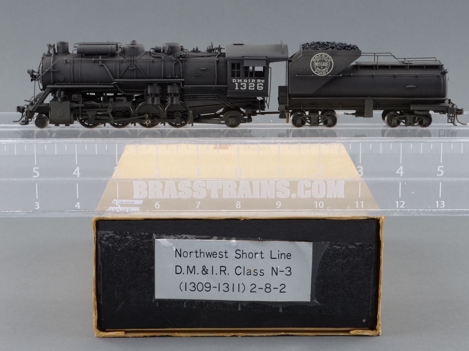 HO Brass Model Train - NWSL DM&IR Duluth Missabe & Iron Range 2-8-2 N-3 ...