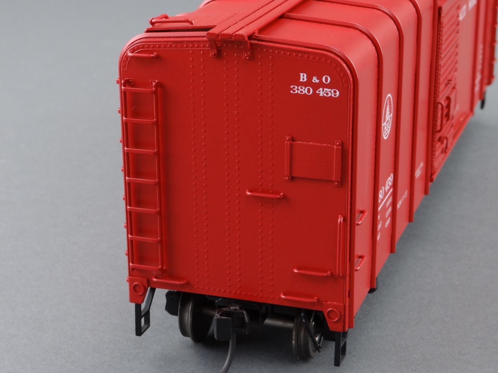 O 2-Rail Brass Sunset B&O Baltimore & Ohio Wagon Top M-53 Box Car #380459