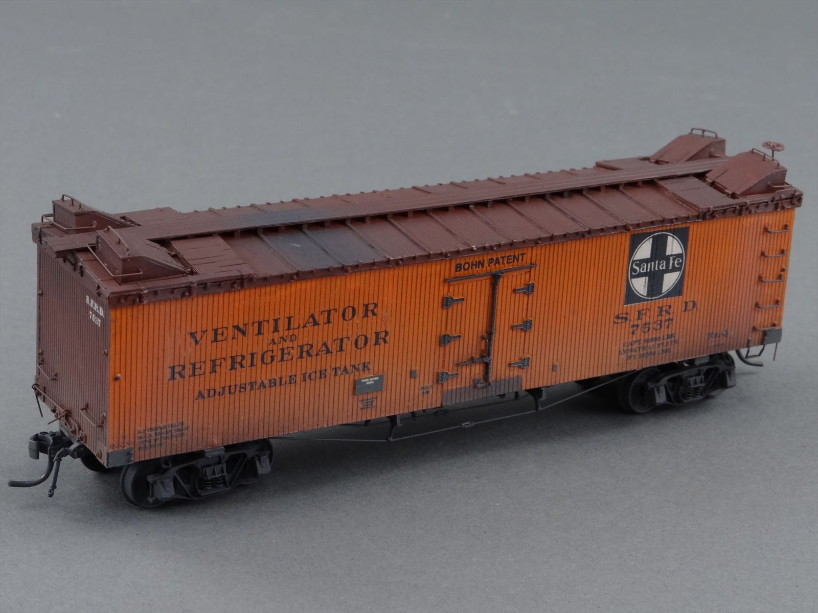 HO Westerfield 10801 Pro Built Kit - SFRD Santa Fe Reefer Refrigerator ...