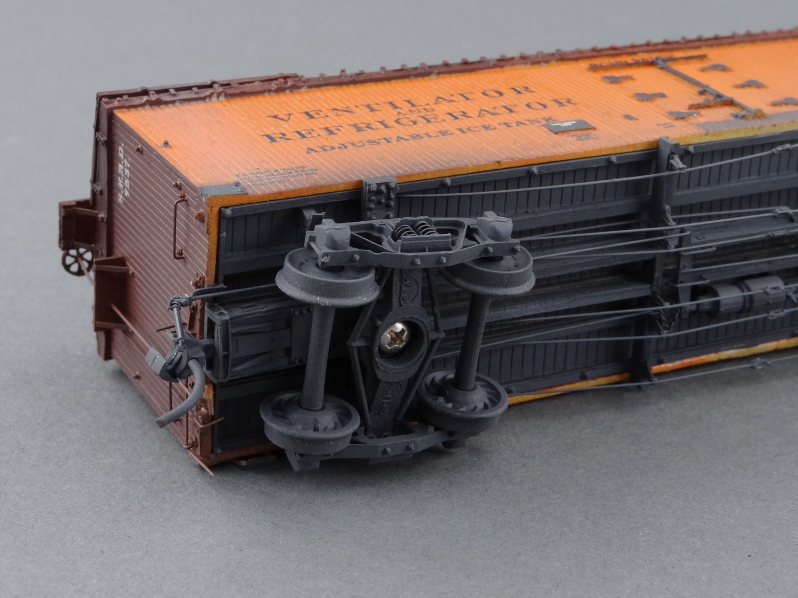 HO Westerfield 10801 Pro Built Kit - SFRD Santa Fe Reefer Refrigerator ...