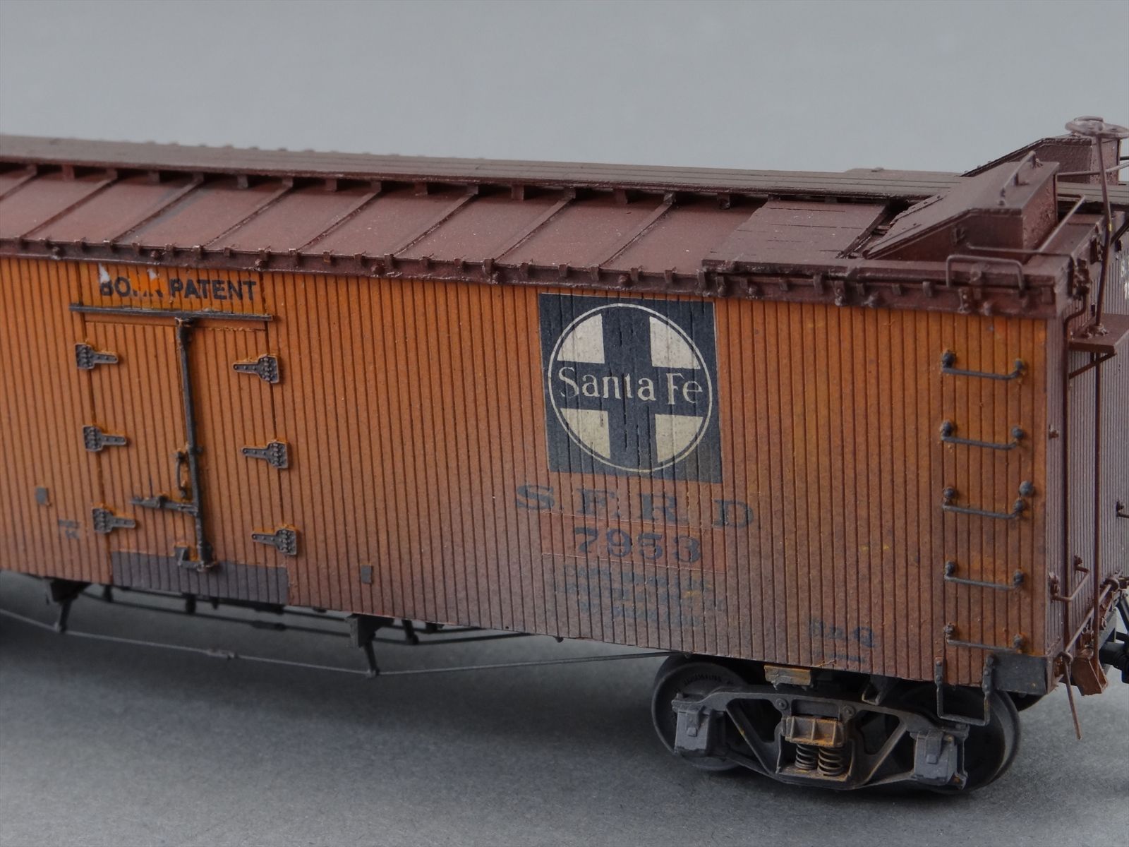 HO Westerfield 10801 Pro Built Kit - SFRD Santa Fe Reefer Refrigerator ...