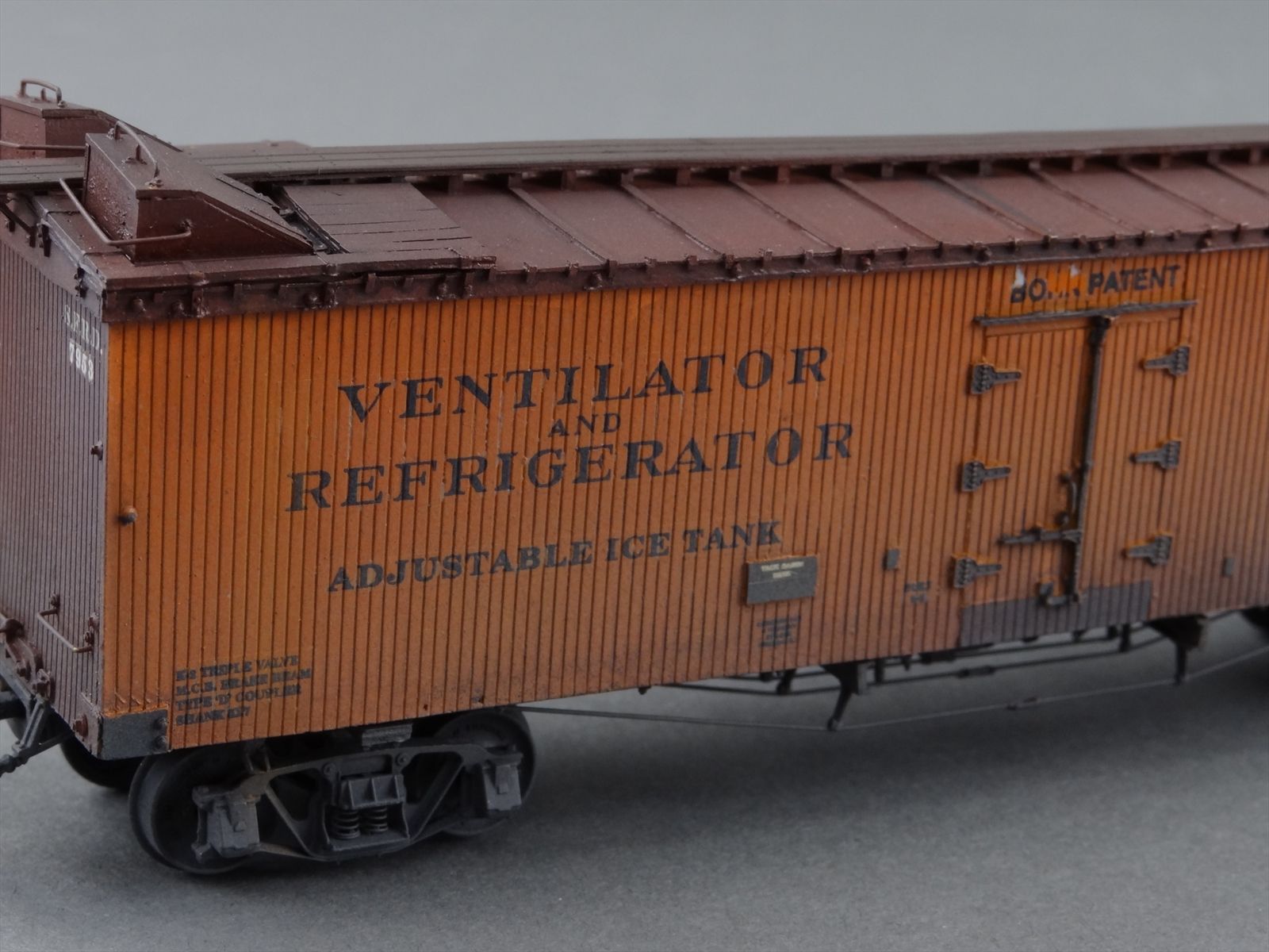 HO Westerfield 10801 Pro Built Kit - SFRD Santa Fe Reefer Refrigerator ...