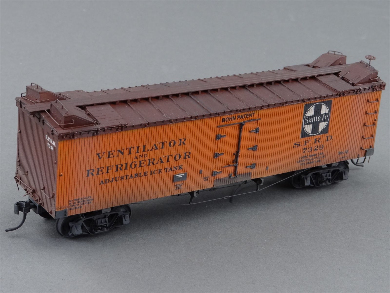 HO Westerfield 10801 Pro Built Kit - SFRD Santa Fe Reefer Refrigerator ...