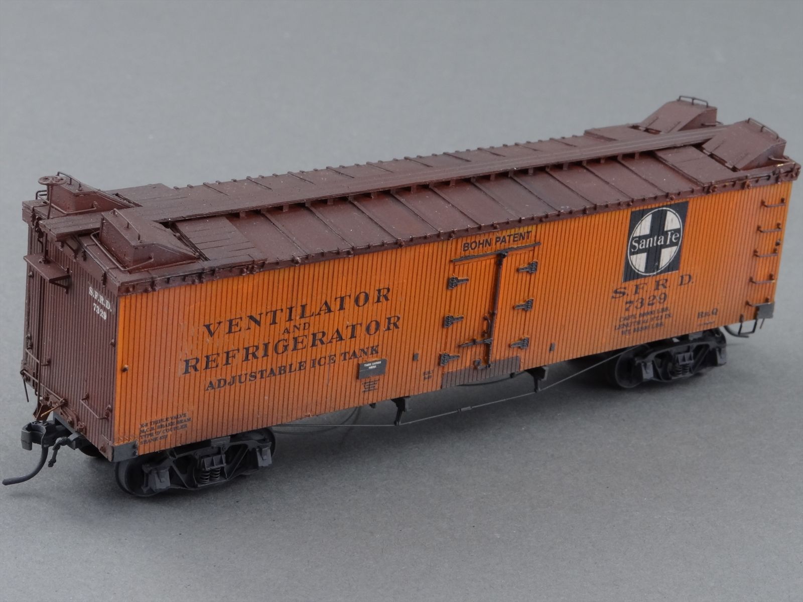 HO Westerfield 10801 Pro Built Kit - SFRD Santa Fe Reefer Refrigerator ...