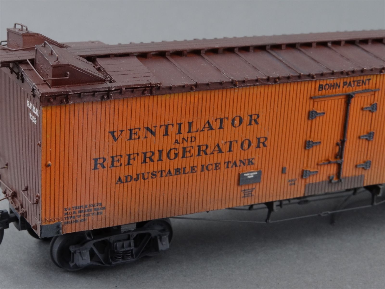 HO Westerfield 10801 Pro Built Kit - SFRD Santa Fe Reefer Refrigerator ...