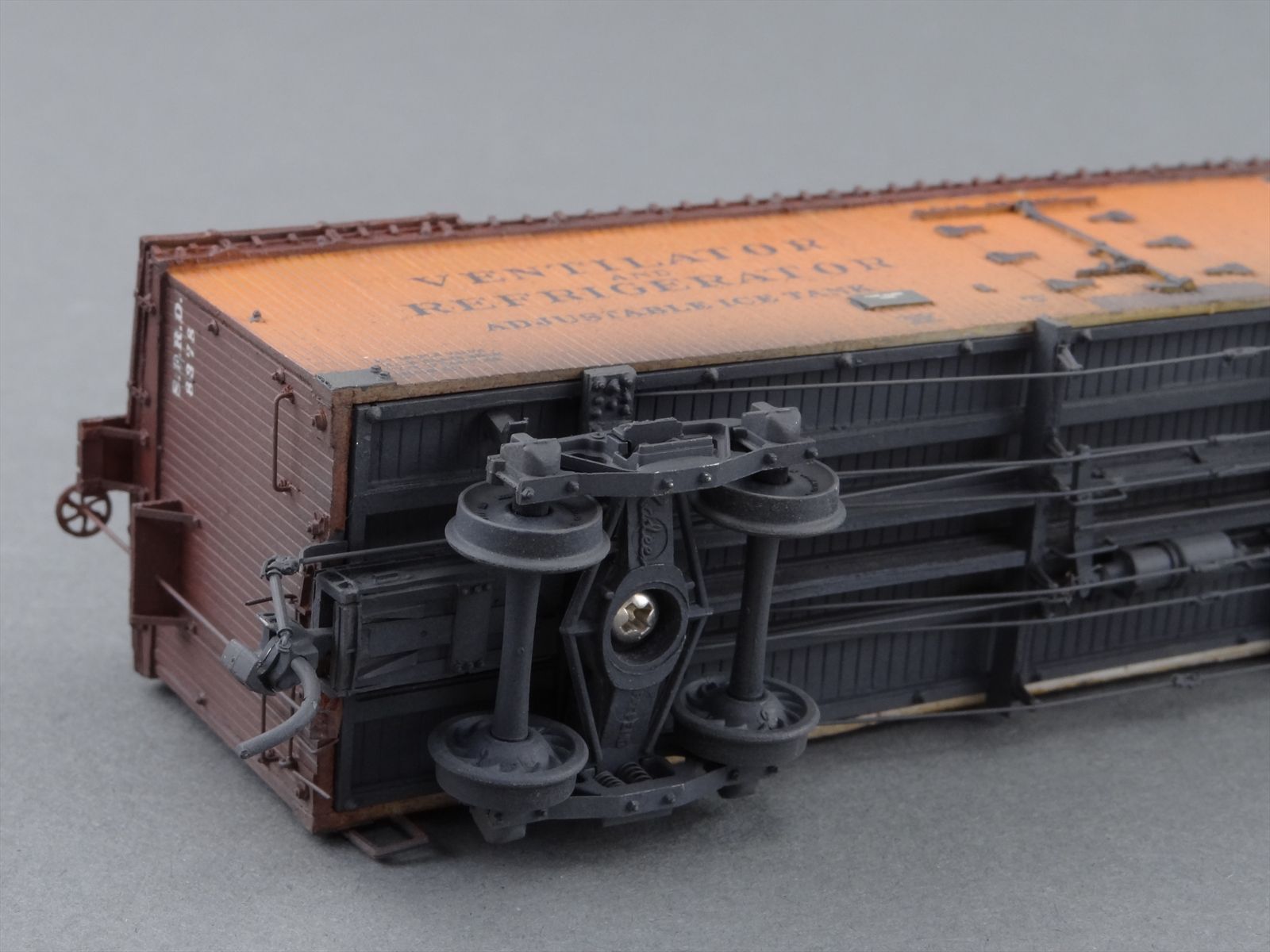 HO Westerfield 10802 Pro Built Kit - SFRD Santa Fe Reefer Refrigerator ...