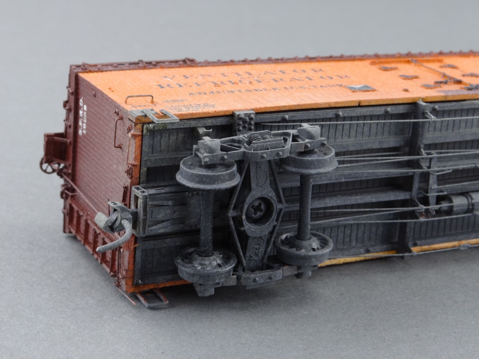 HO Westerfield 10803 Pro Built Kit - SFRD Santa Fe Reefer Refrigerator ...