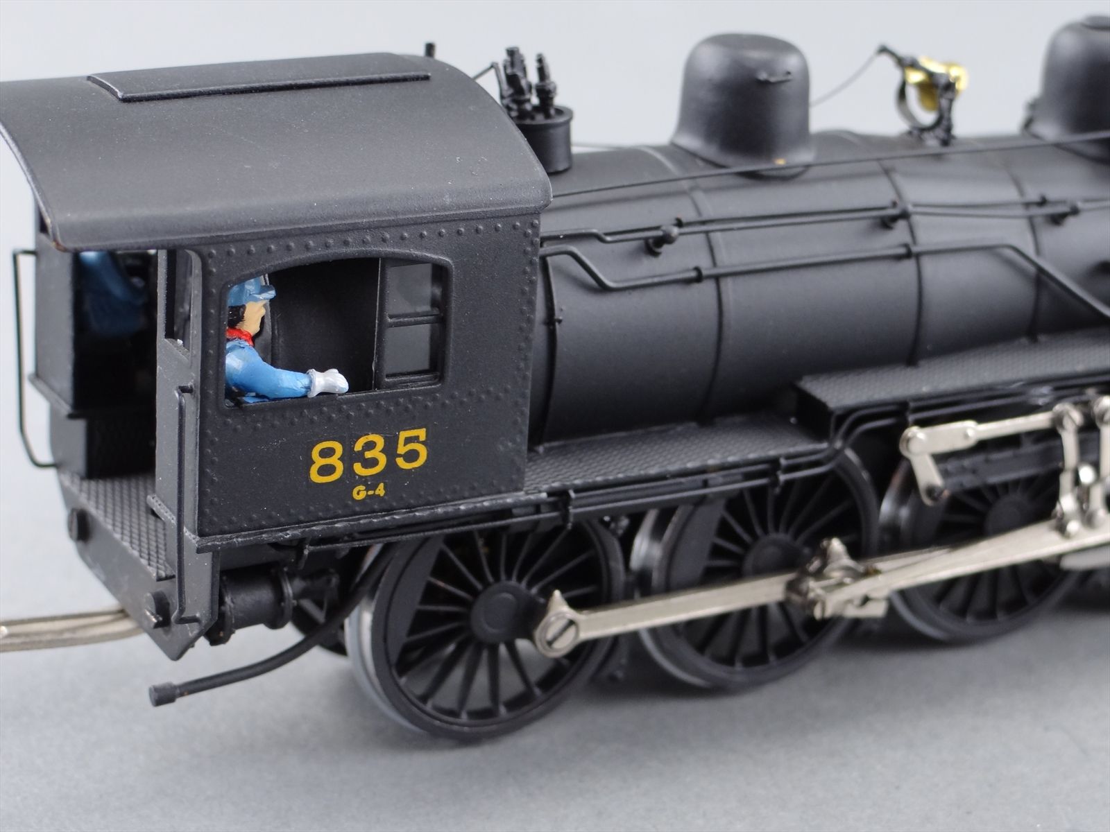 HO Brass Model Train - Empire Midland NH New Haven 4-6-0 G-4 #835 - Custom