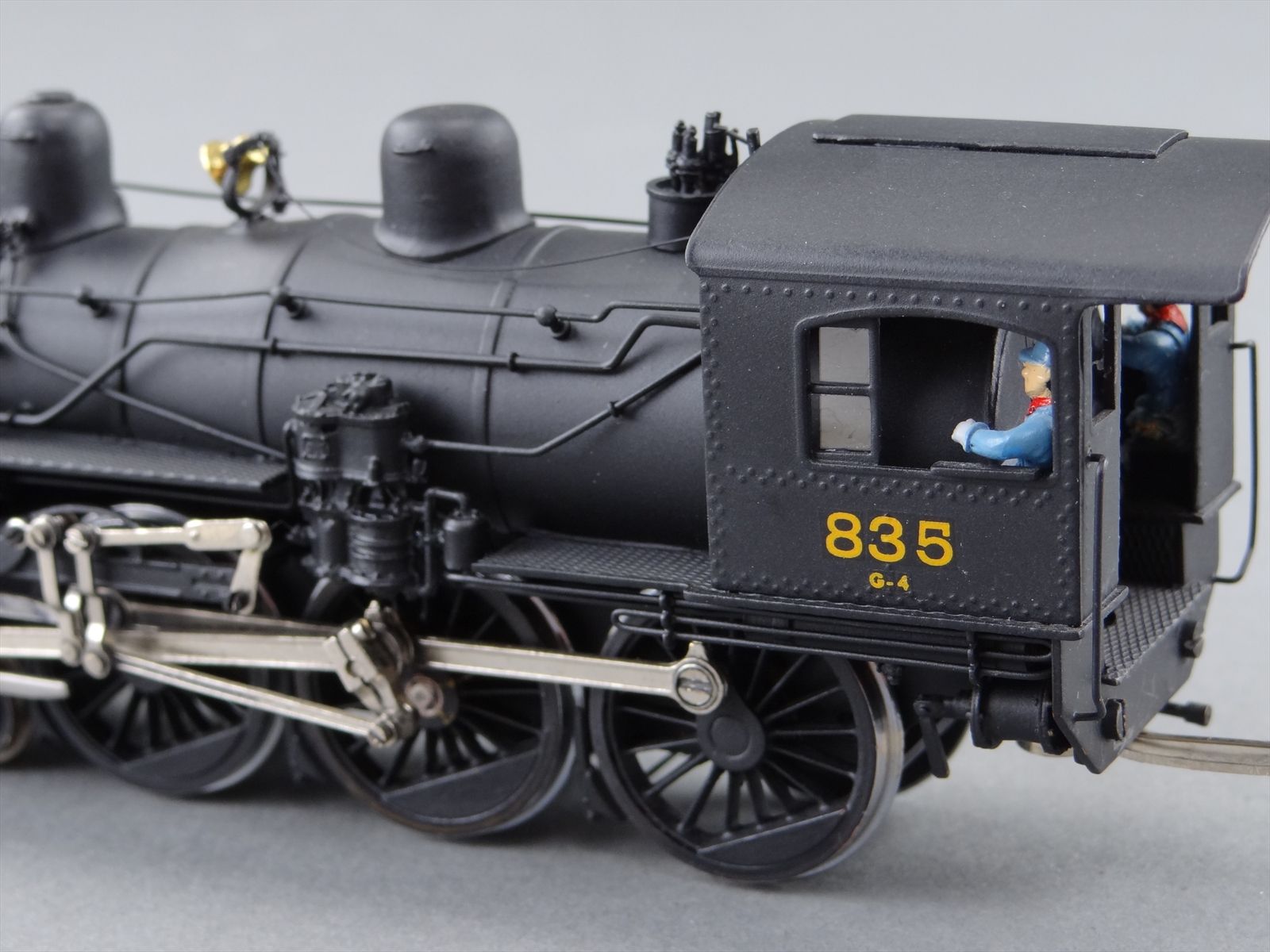 HO Brass Model Train - Empire Midland NH New Haven 4-6-0 G-4 #835 - Custom