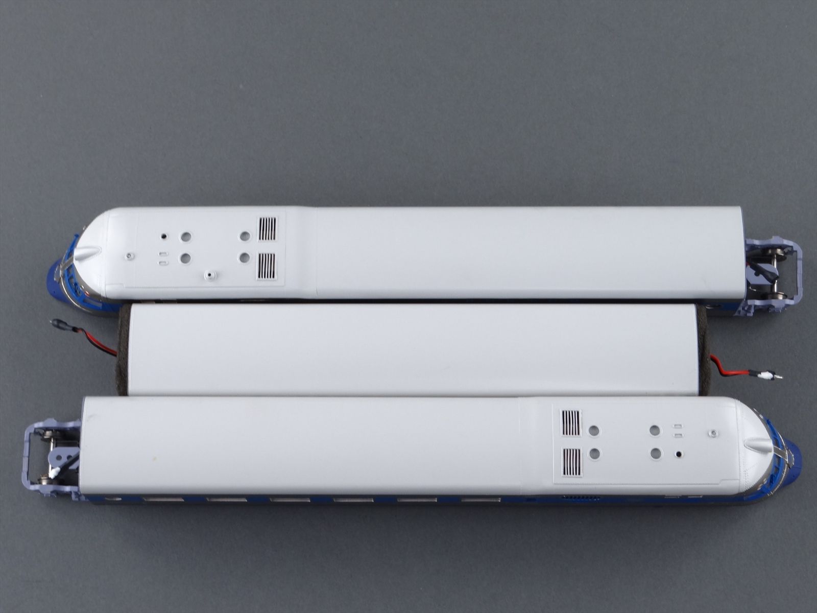 HO Brass Model Train - Railworks NH New Haven Comet 3-Unit Passenger ...