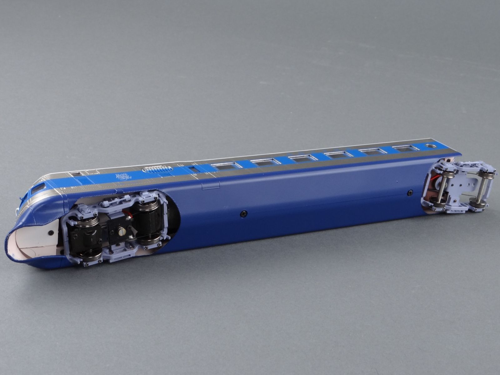 HO Brass Model Train - Railworks NH New Haven Comet 3-Unit Passenger ...