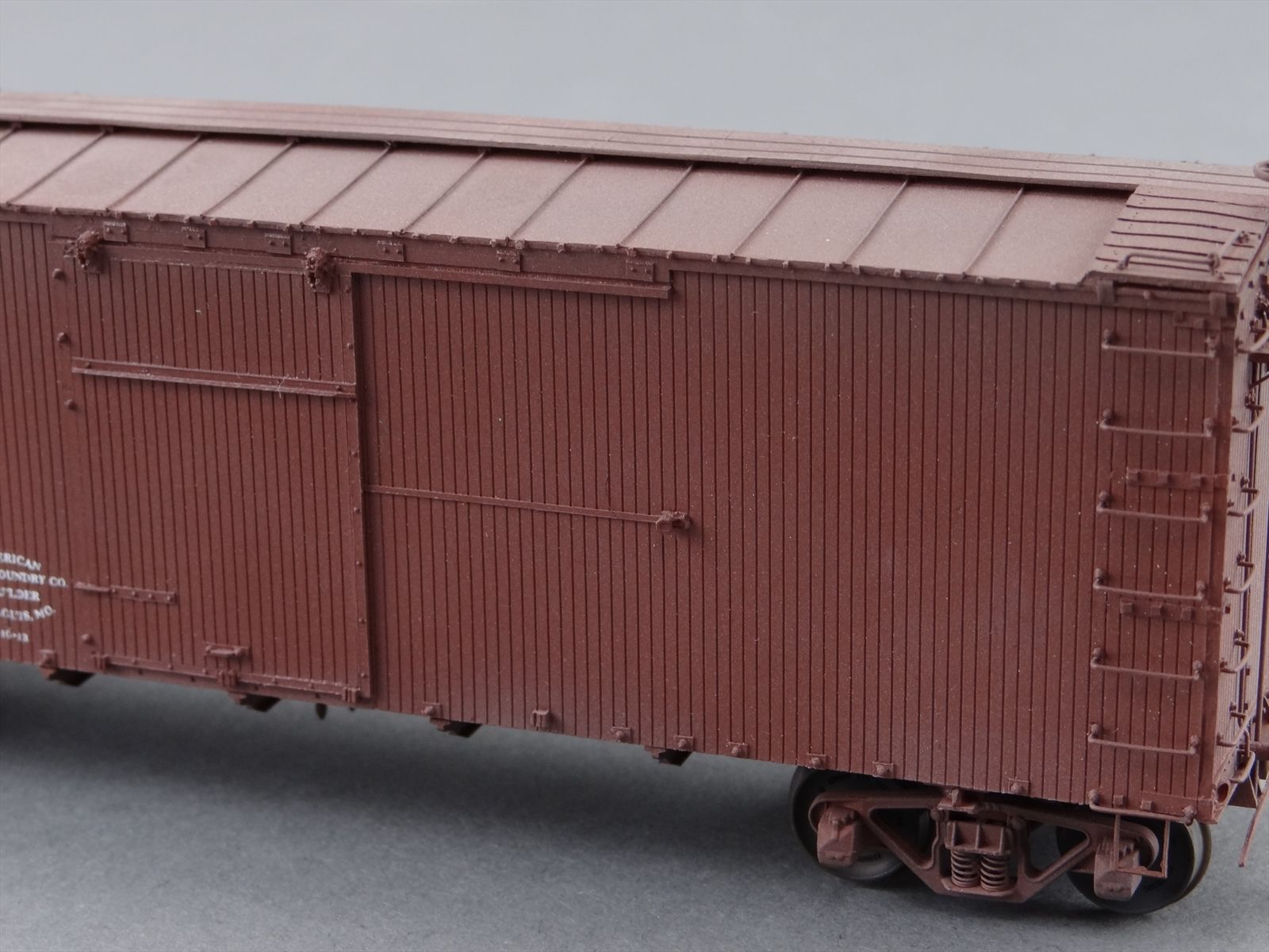 HO Westerfield 7312 Pro Built Kit - C&A Chicago & Alton B-50-9 Box Car #38034 - Custom