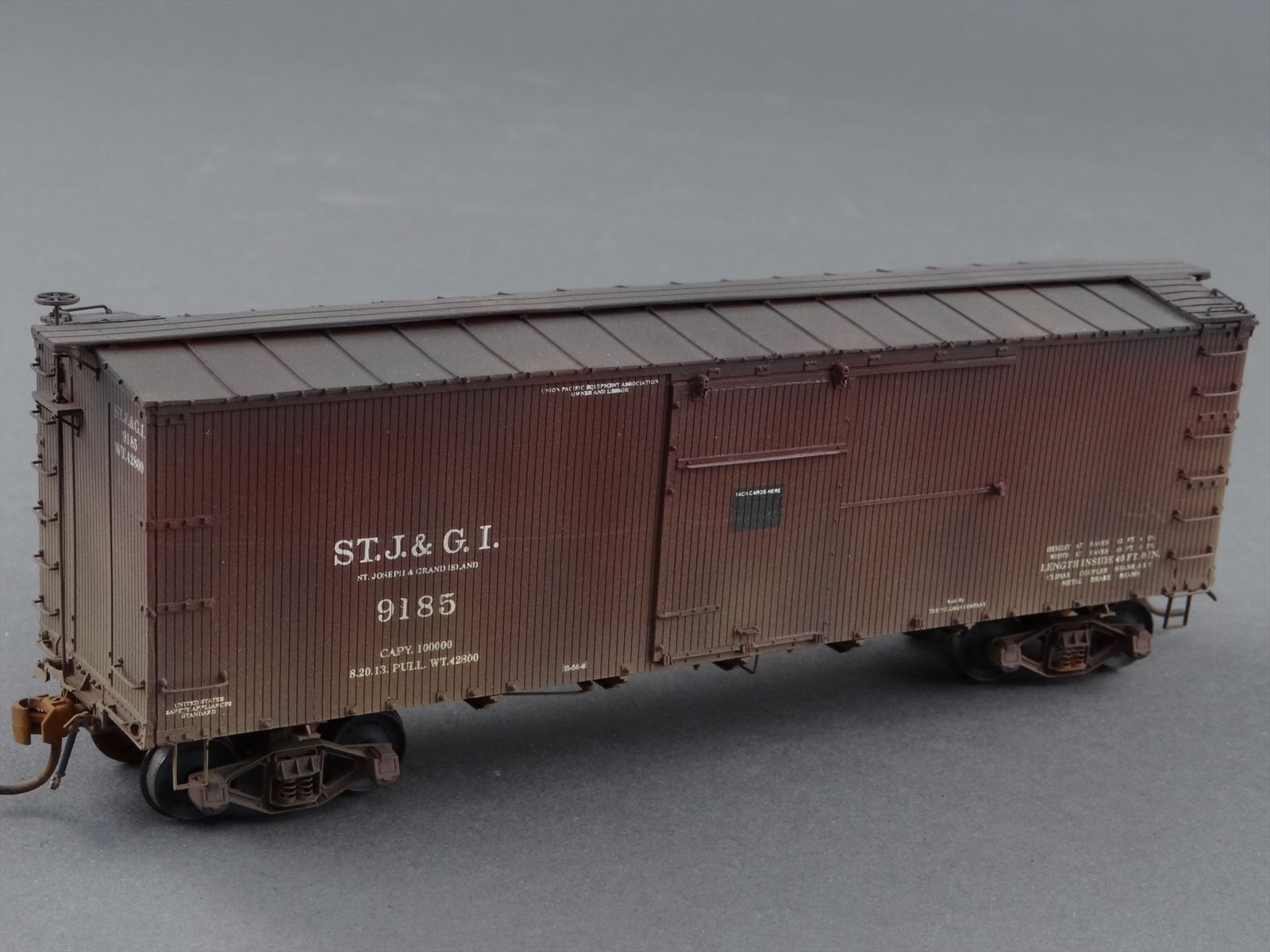 HO Westerfield 7305 Pro Built Kit - UP / StJ&GI St. Joseph & Grand ...