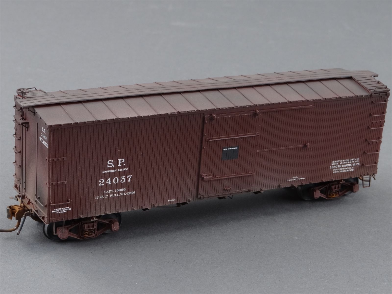 HO Westerfield 7303 Pro Built Kit - SP Southern Pacific B-50-6 Box Car ...