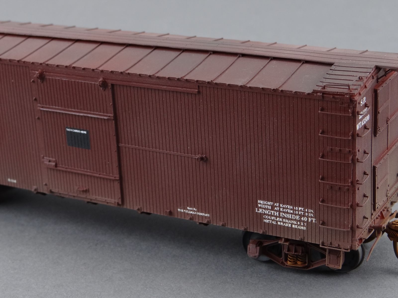 HO Westerfield 7303 Pro Built Kit - SP Southern Pacific B-50-6 Box Car ...