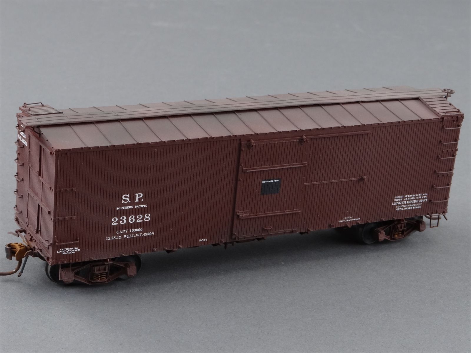 HO Westerfield 7303 Pro Built Kit - SP Southern Pacific B-50-6 Box Car ...