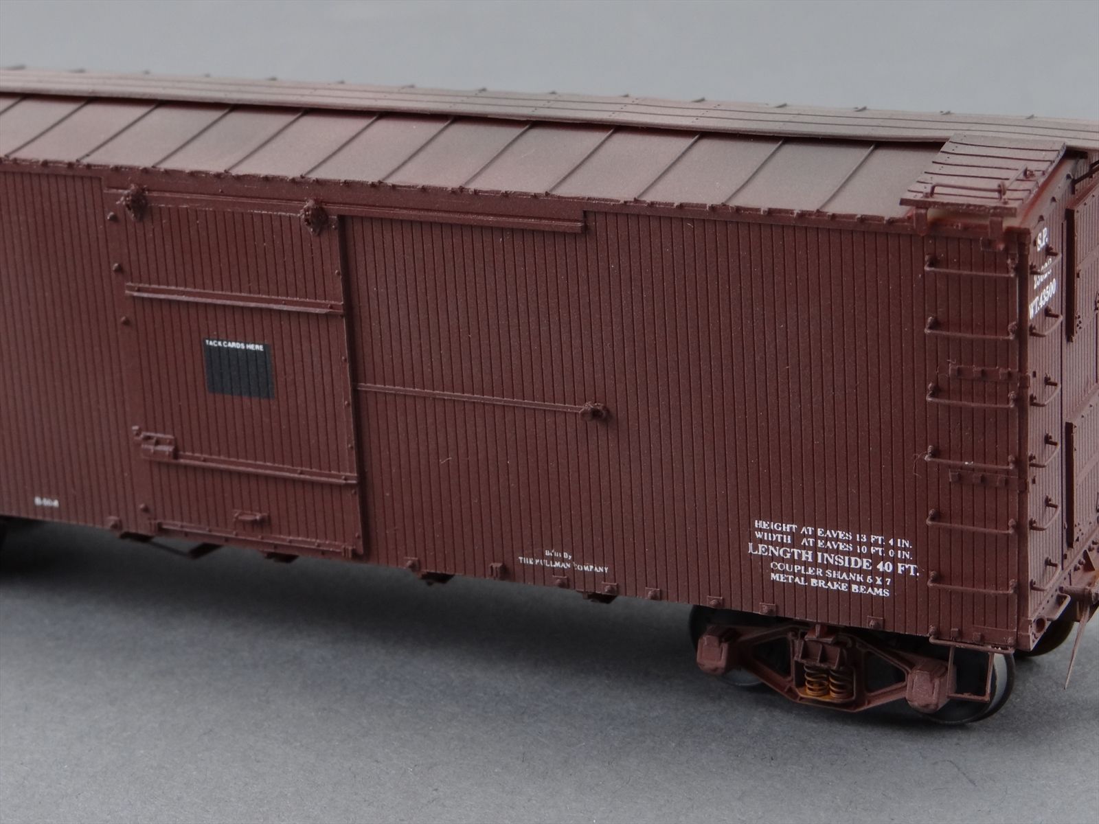 HO Westerfield 7303 Pro Built Kit - SP Southern Pacific B-50-6 Box Car ...