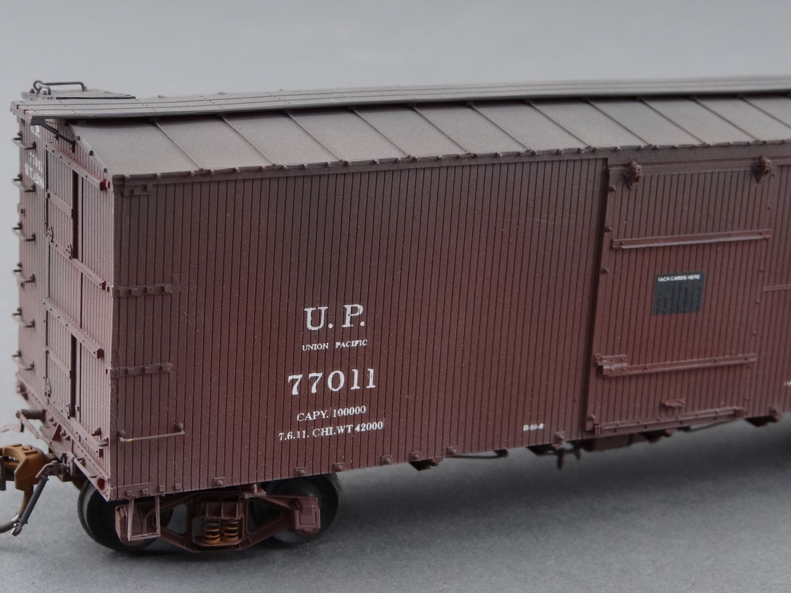 HO Westerfield 7304 Pro Built Kit - UP / UP Union Pacific B-50-6 Box ...