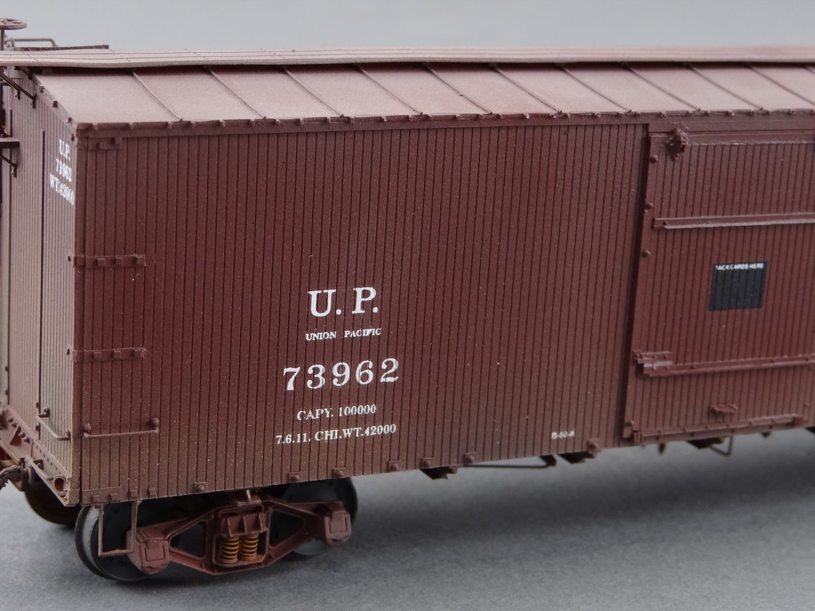 HO Westerfield 7304 Pro Built Kit - UP / UP Union Pacific B-50-6 Box ...