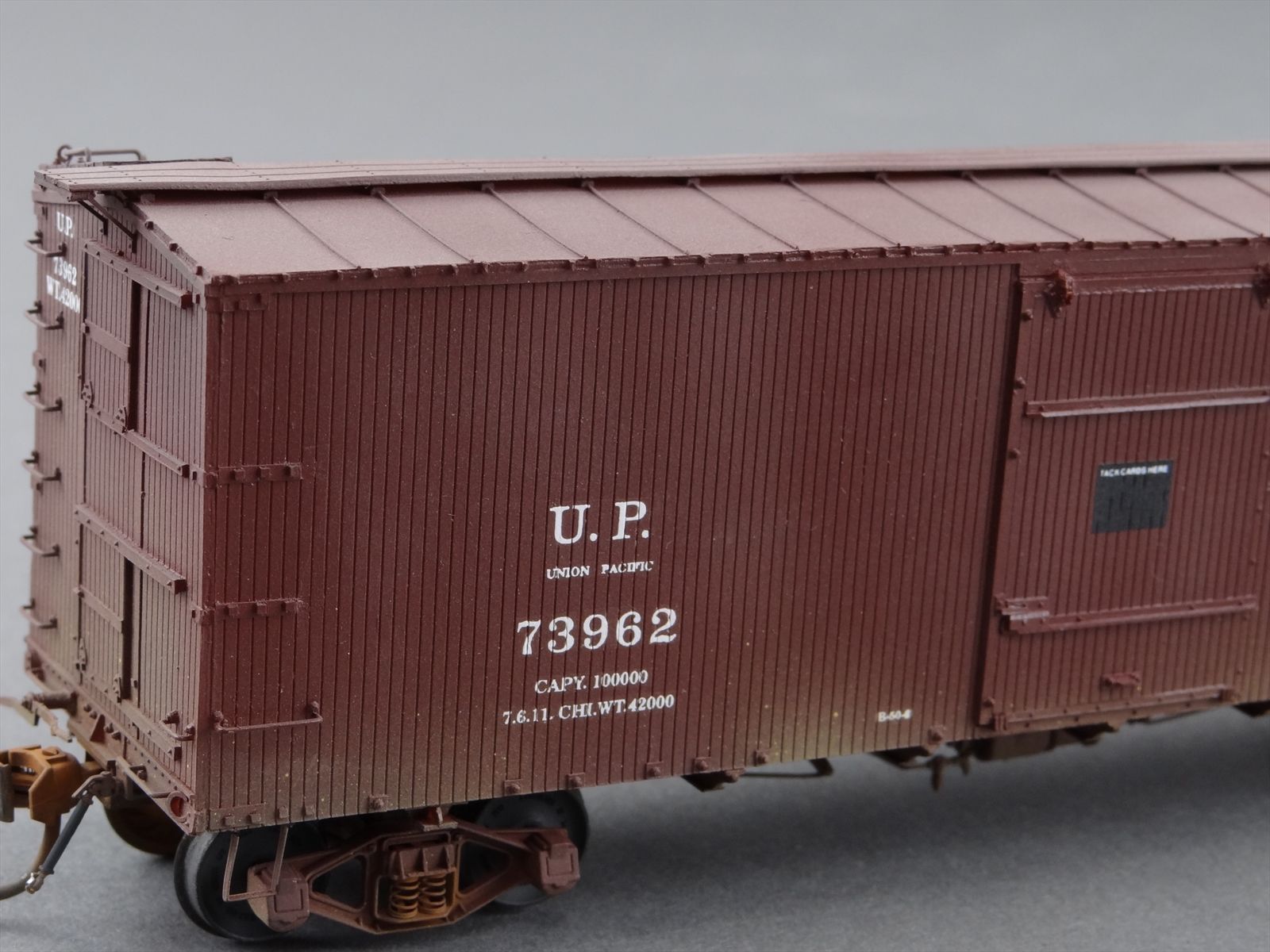 HO Westerfield 7304 Pro Built Kit - UP / UP Union Pacific B-50-6 Box ...