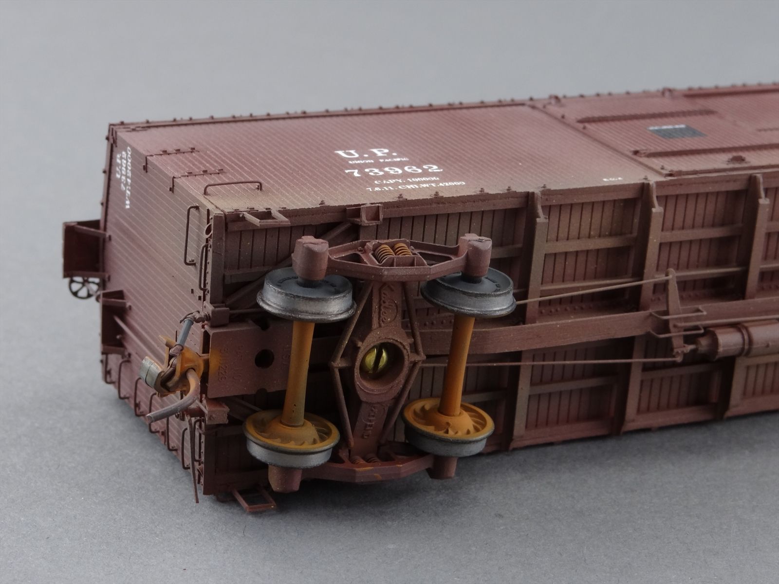 HO Westerfield 7304 Pro Built Kit - UP / UP Union Pacific B-50-6 Box ...