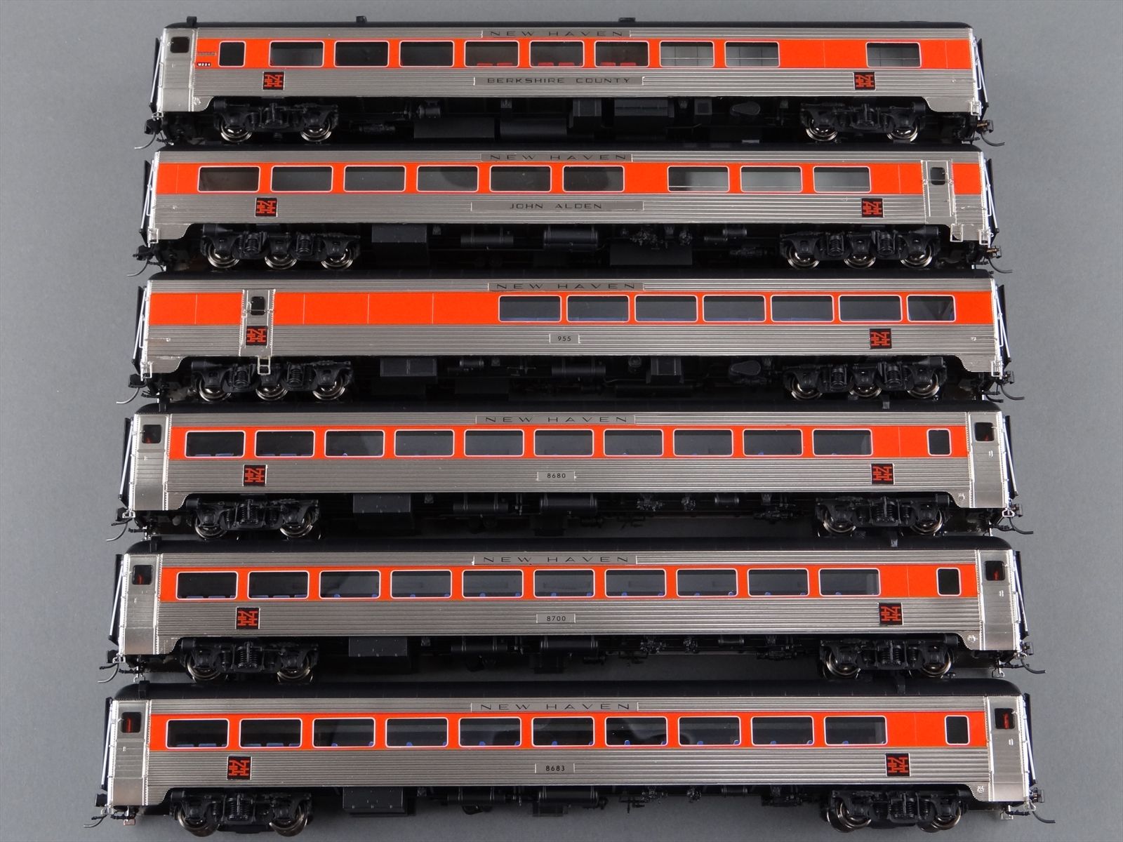 HO Brass Model Train - Railway Classics NH55 NH New Haven 1955 ...