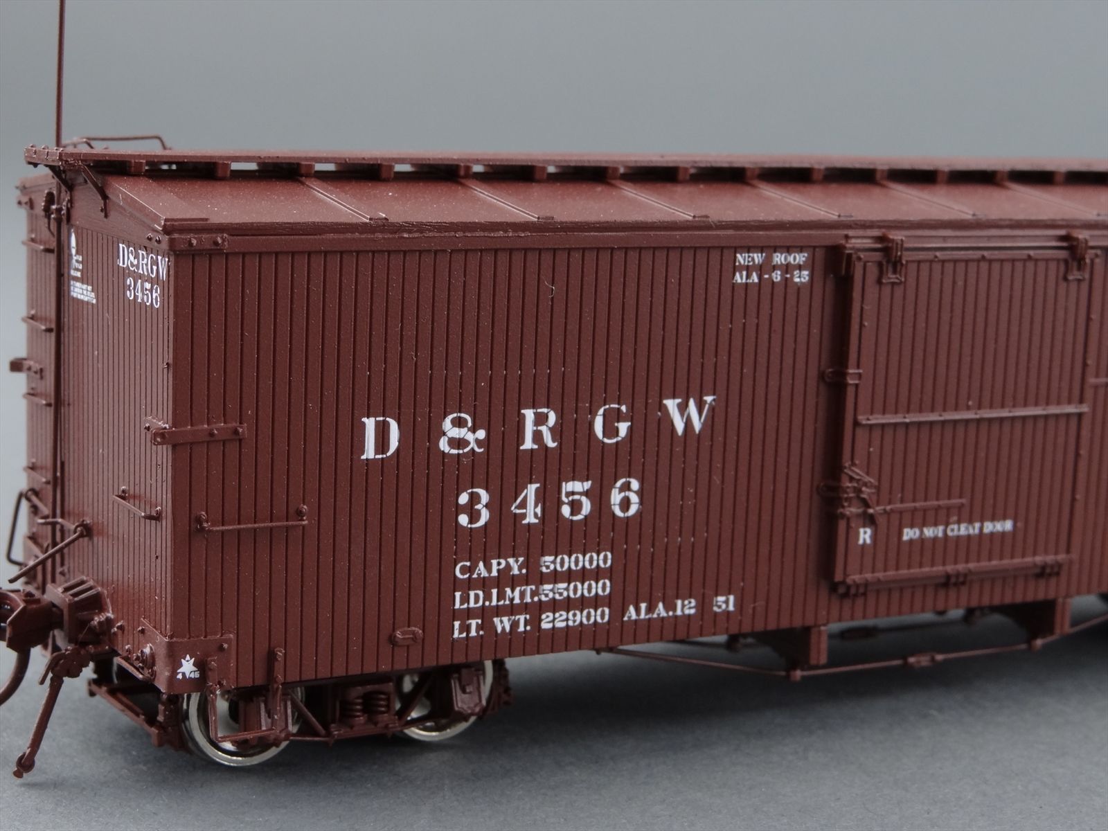 Sn3 Scale - PBL R2 D&RGW Rio Grande 3000 Series Boxcar #3456 - Custom ...