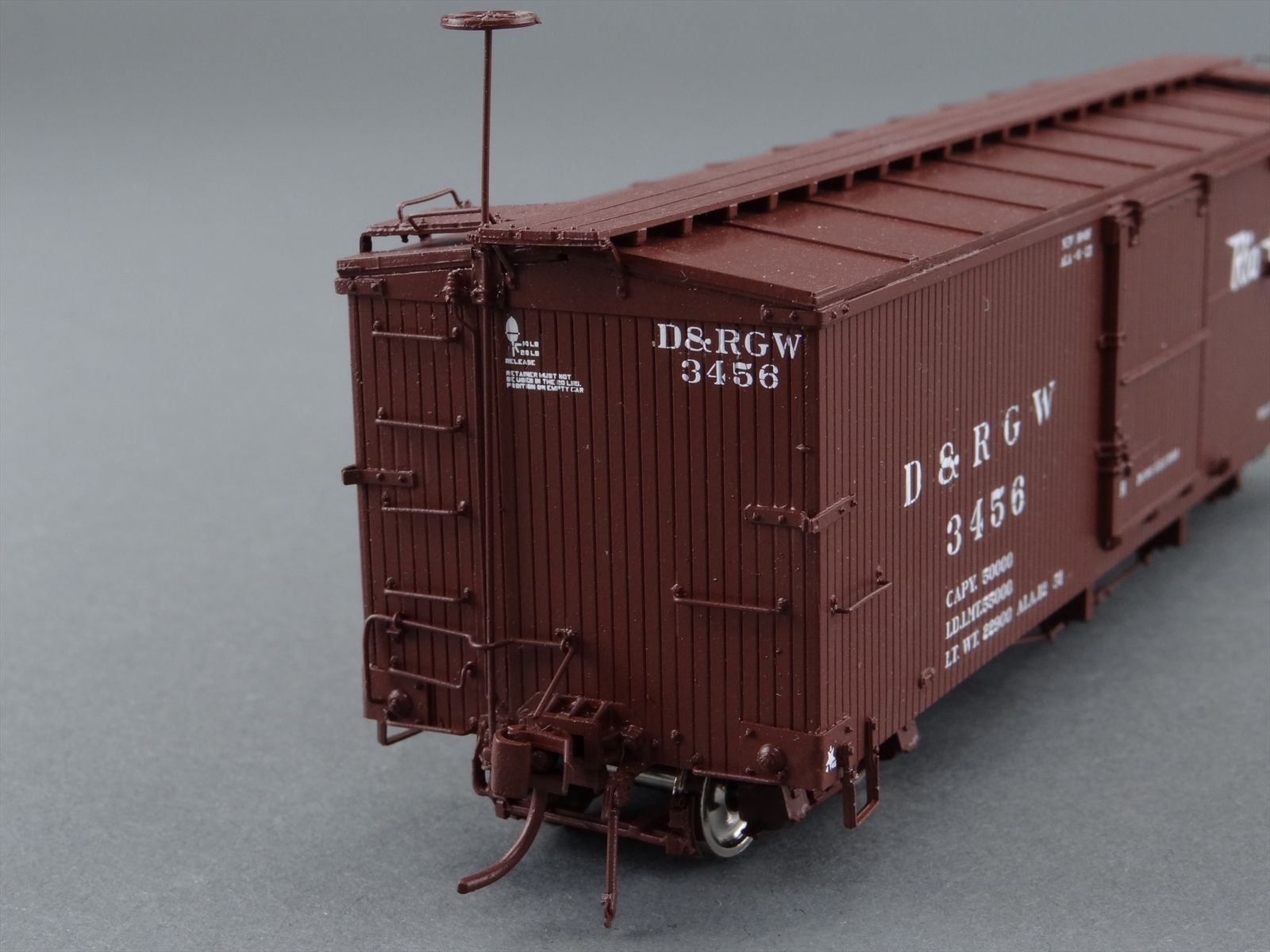 Sn3 Scale - PBL R2 D&RGW Rio Grande 3000 Series Boxcar #3456 - Custom ...