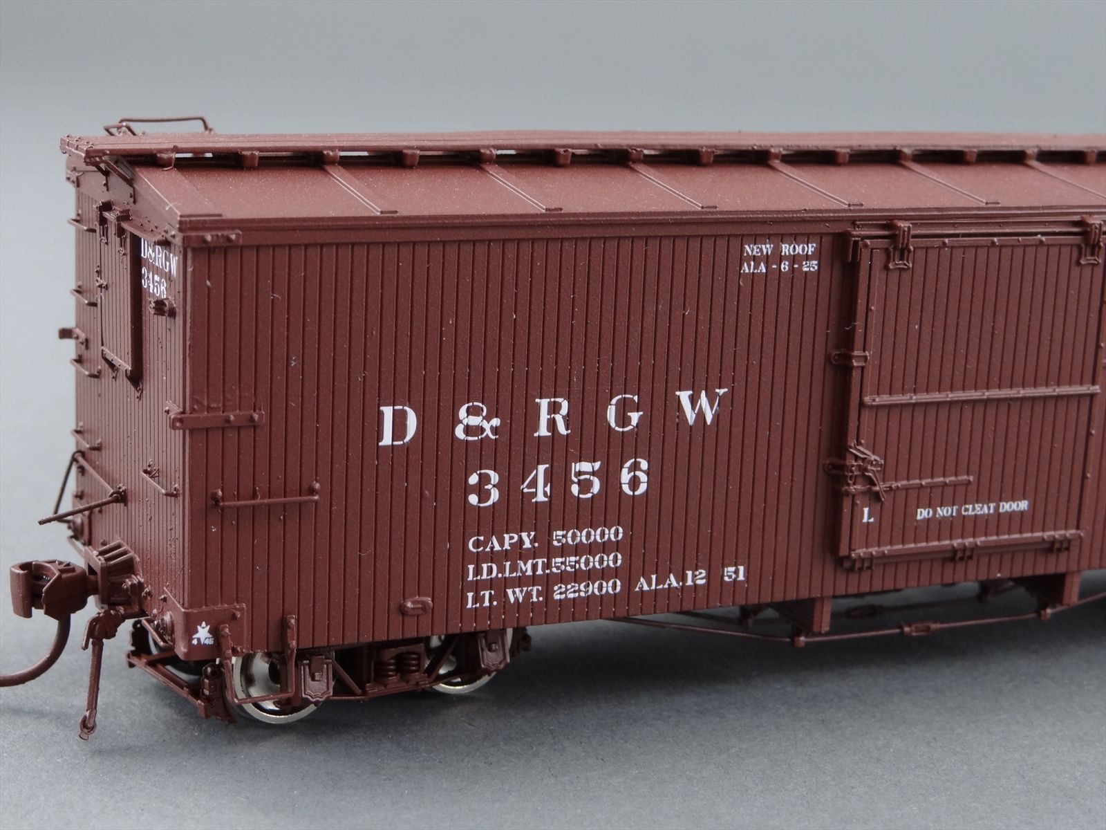 Sn3 Scale - PBL R2 D&RGW Rio Grande 3000 Series Boxcar #3456 - Custom ...