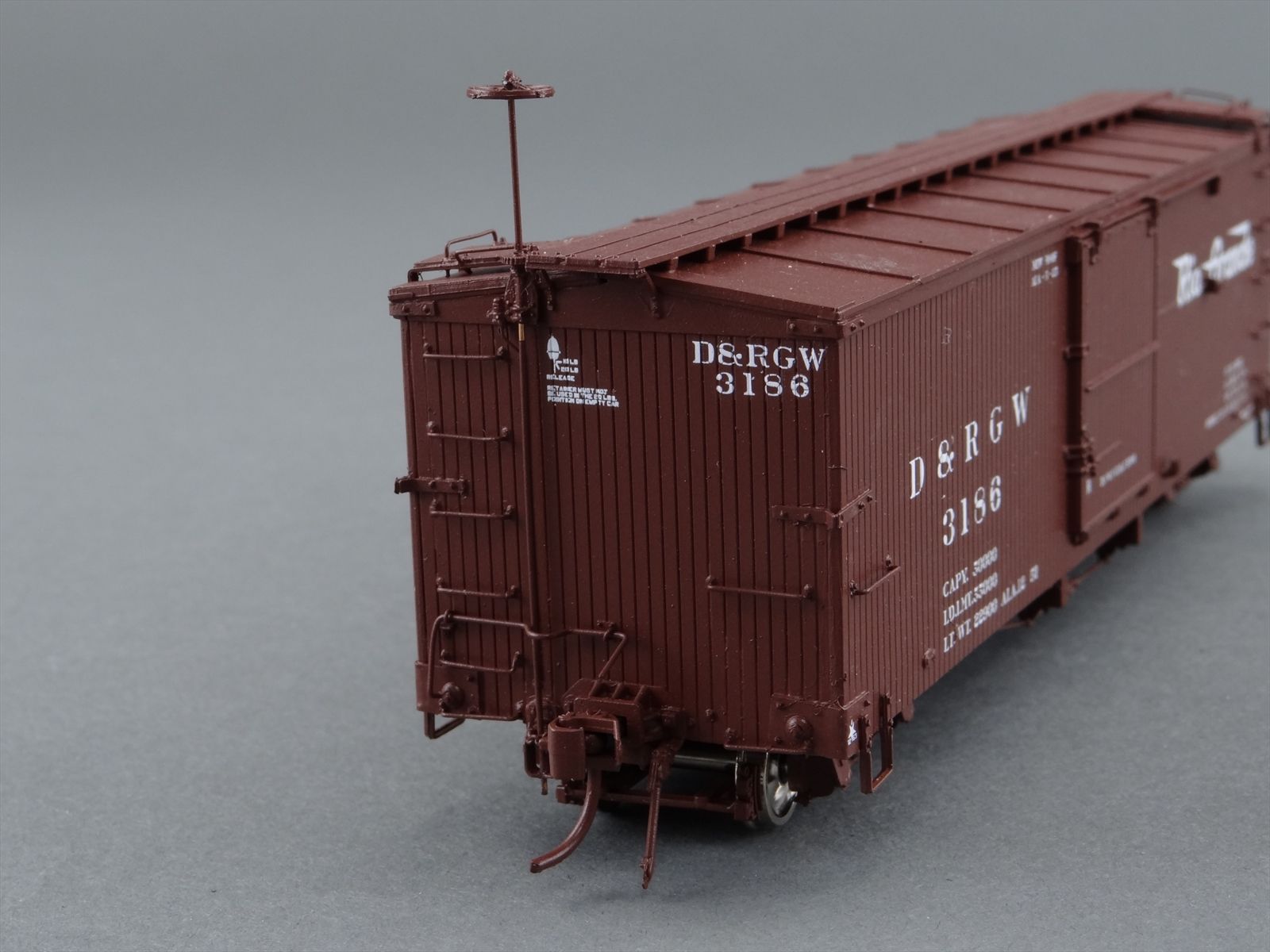 Sn3 Scale - PBL R2 D&RGW Rio Grande 3000 Series Boxcar #3186 - Custom ...