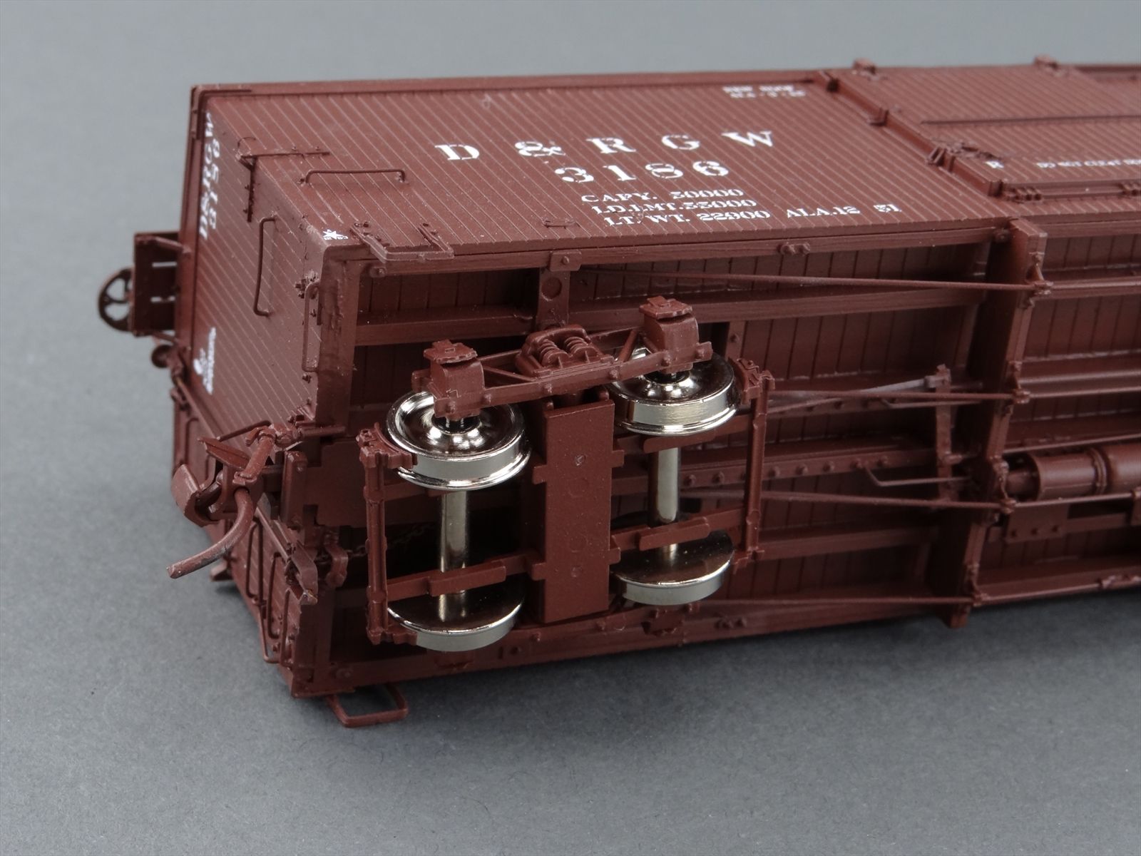 Sn3 Scale - PBL R2 D&RGW Rio Grande 3000 Series Boxcar #3186 - Custom ...