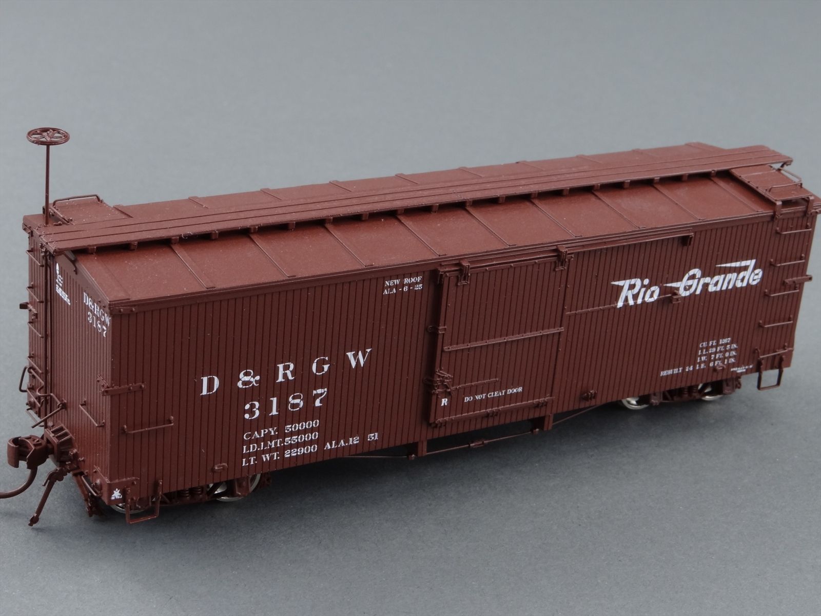 Sn3 Scale - PBL R2 D&RGW Rio Grande 3000 Series Boxcar #3187 - Custom ...