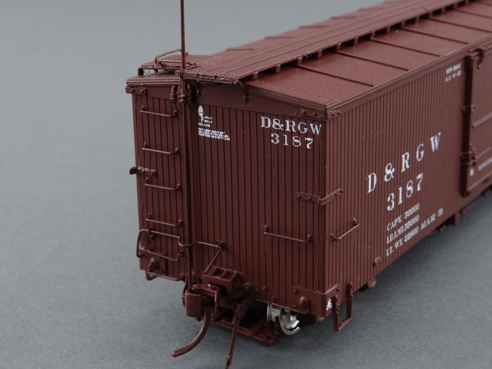 Sn3 Scale - PBL R2 D&RGW Rio Grande 3000 Series Boxcar #3187 - Custom ...