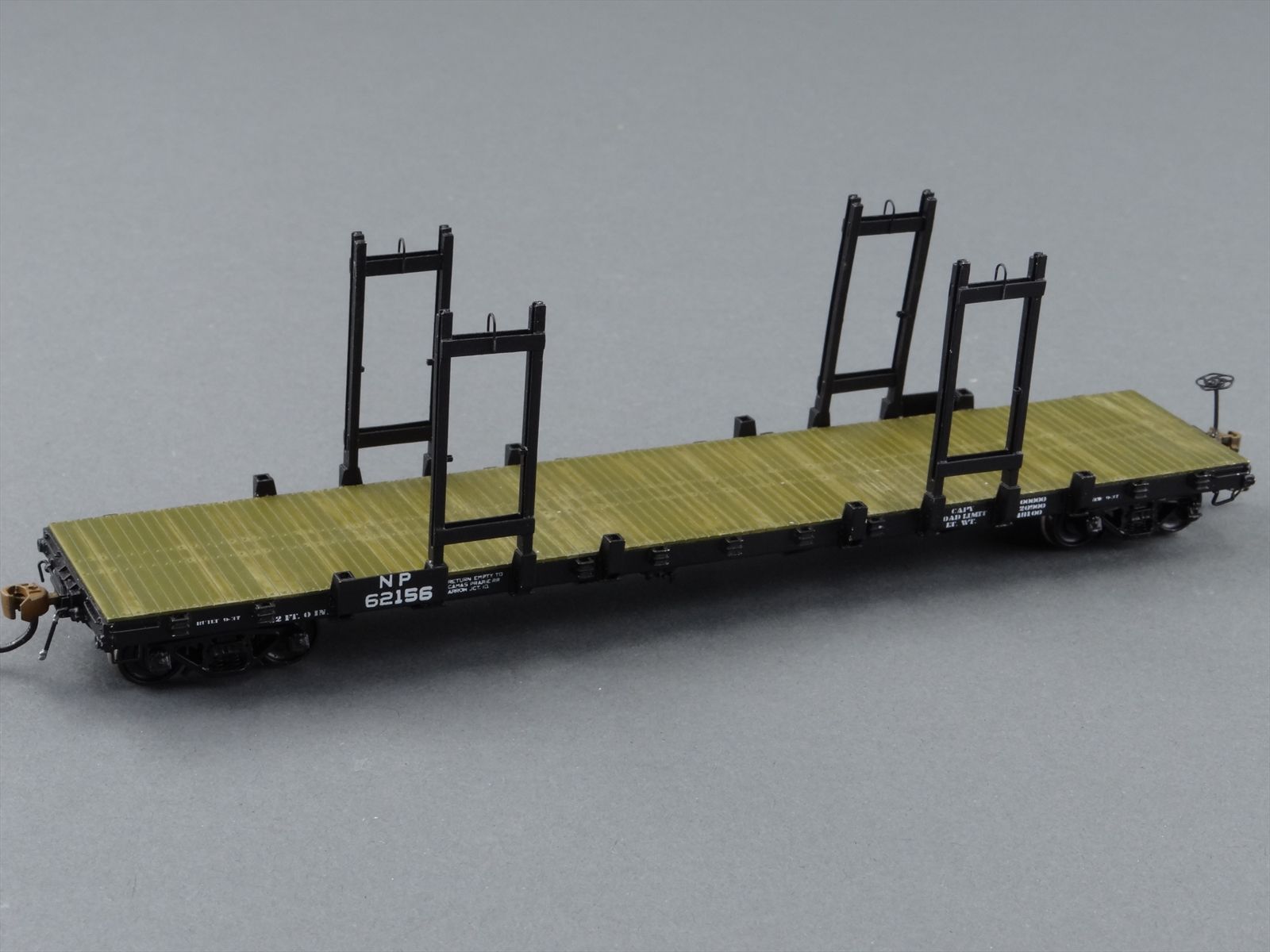 HO Brass Model Train - W&R Enterprises NP Northern Pacific 52' Log ...