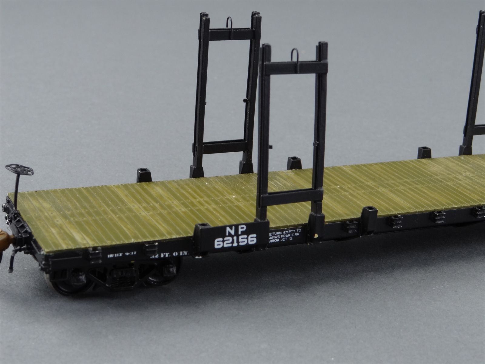 HO Brass Model Train - W&R Enterprises NP Northern Pacific 52' Log ...
