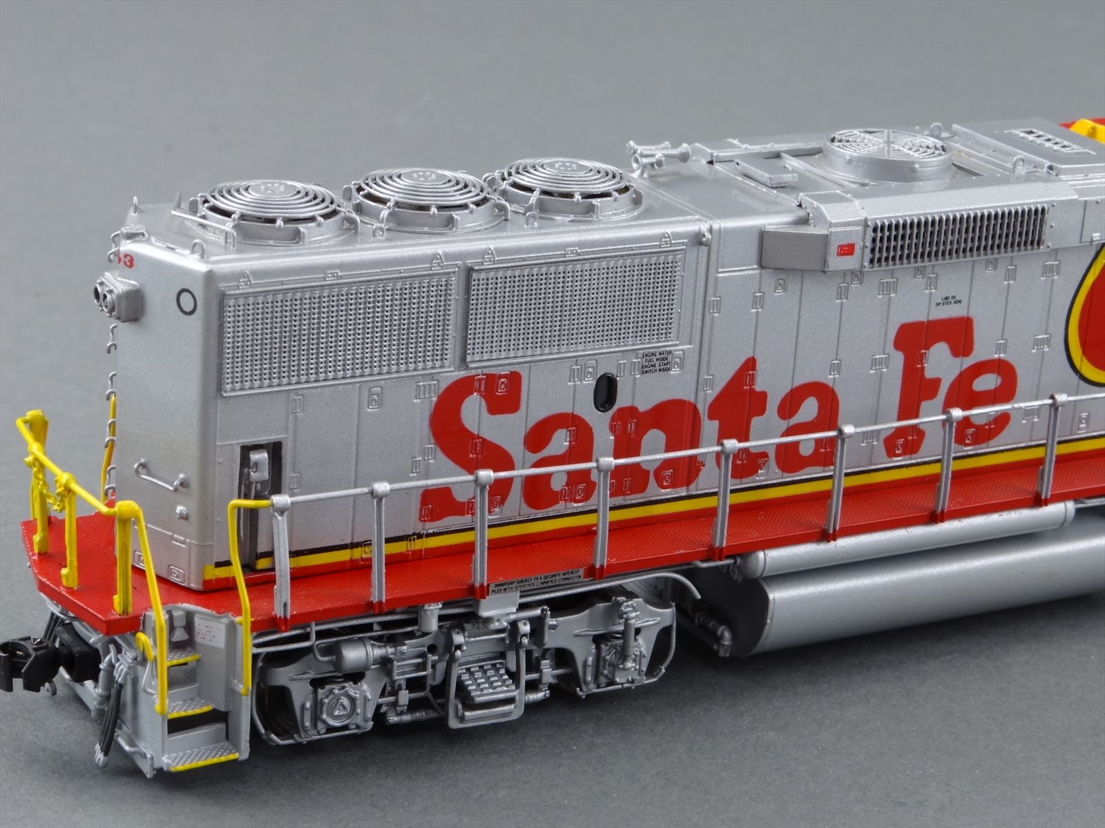 HO Brass Model Train - Overland OMI 5364.1 ATSF Santa Fe GP60-M Diesel #143 - Factory Paint