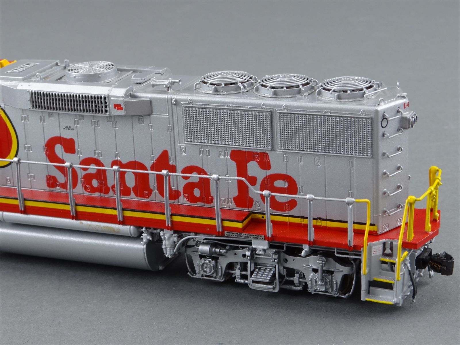 HO Brass Model Train - Overland OMI 5364.1 ATSF Santa Fe GP60-M Diesel #143 - Factory Paint