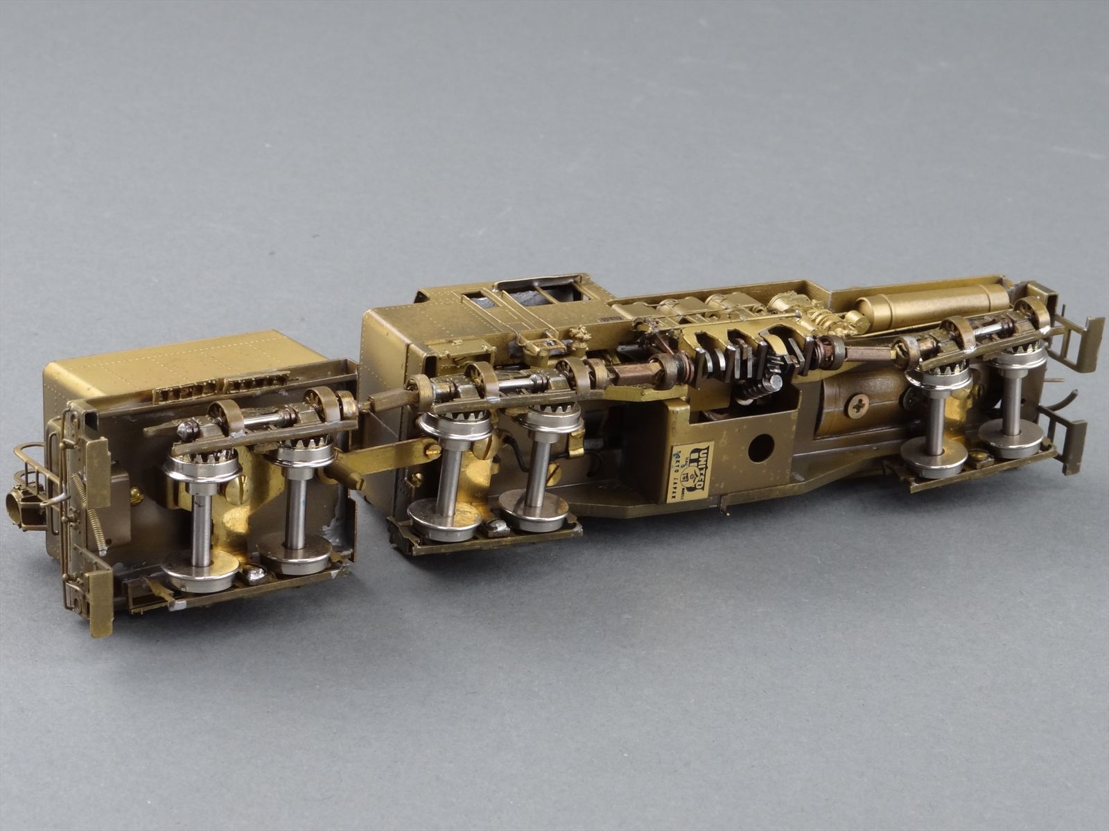 HO Brass Model Train - PFM United 3-Truck Pacific Coast Shay - 1975 Run