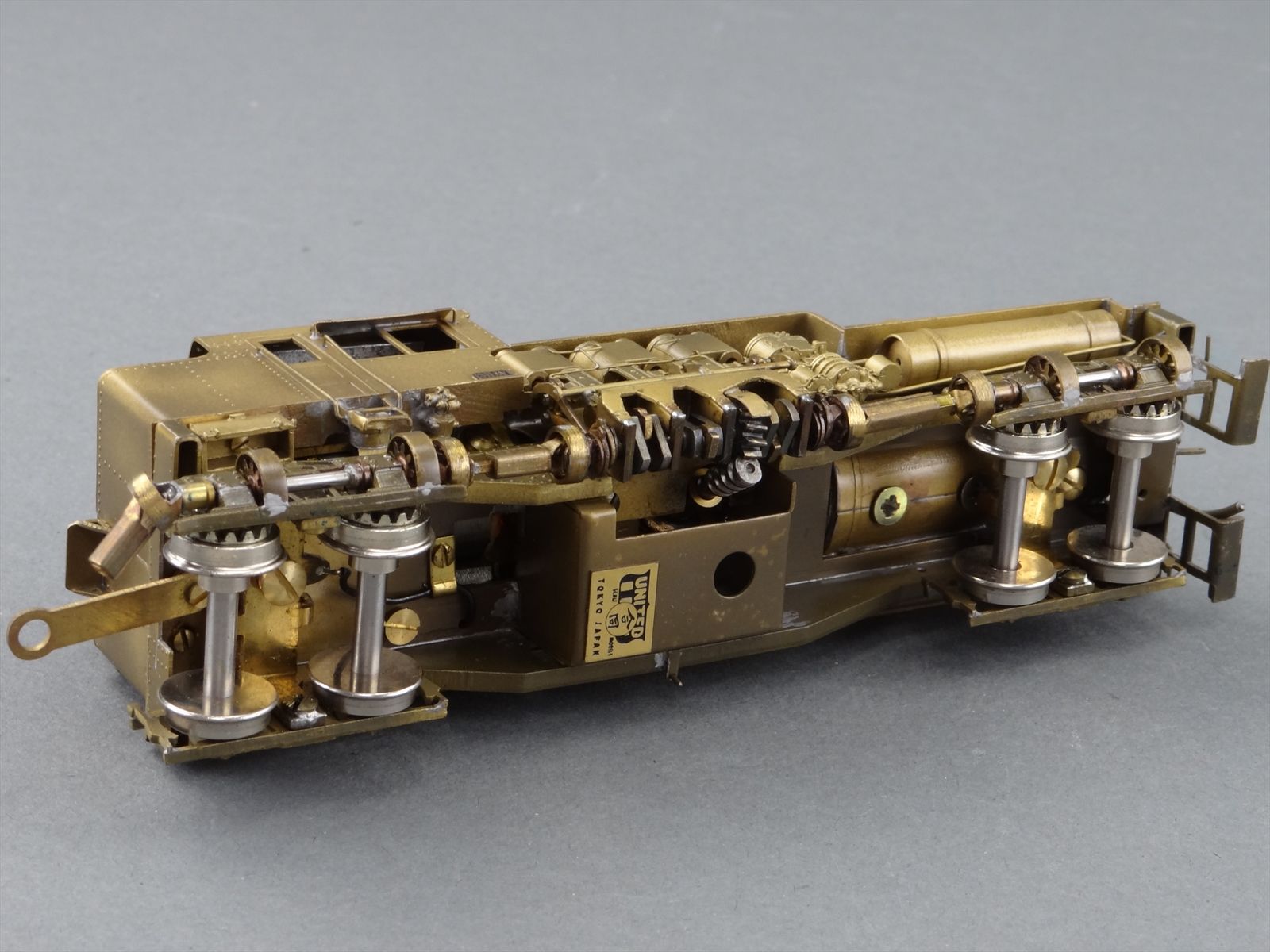 HO Brass Model Train - PFM United 3-Truck Pacific Coast Shay - 1975 Run