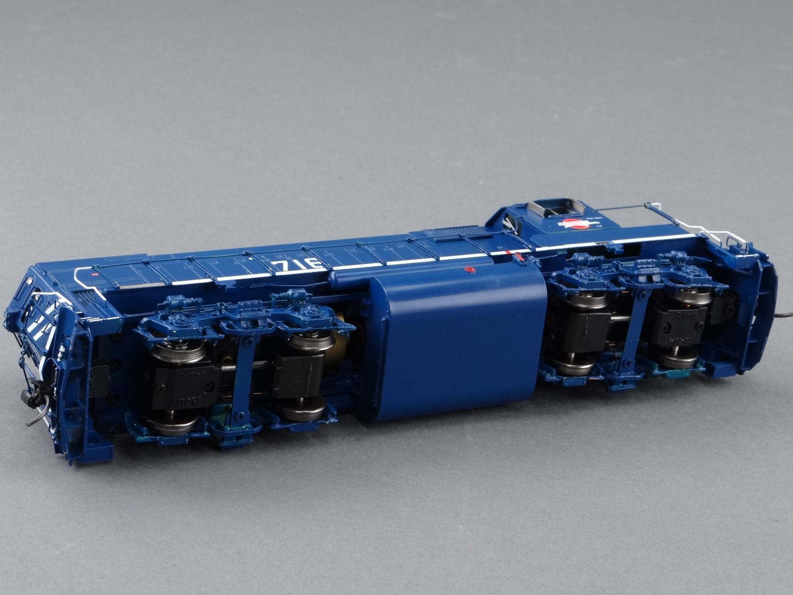 HO Brass Model Train - OMI 6752.1 Missouri Pacific GP15AC Diesel #1716