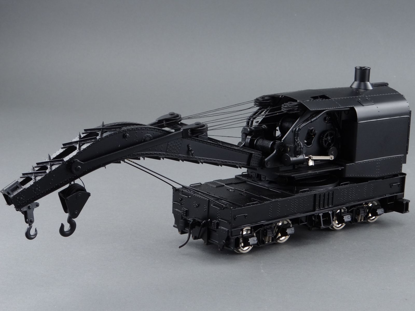 O Scale Brass OMI 0027.1 120-Ton Open Cab Industrial Brownhoist Wreck ...