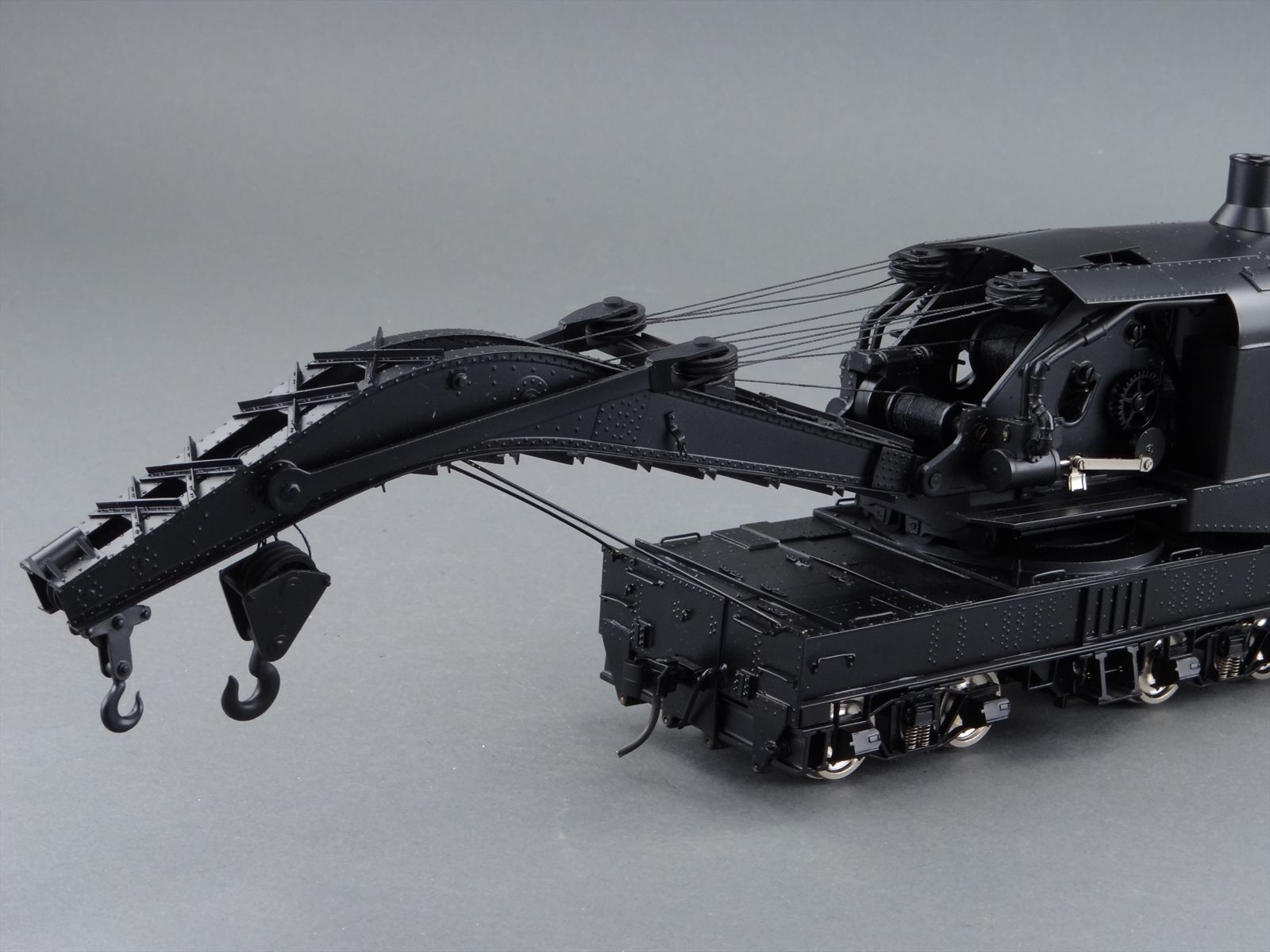 O Scale Brass OMI 0027.1 120-Ton Open Cab Industrial Brownhoist Wreck ...