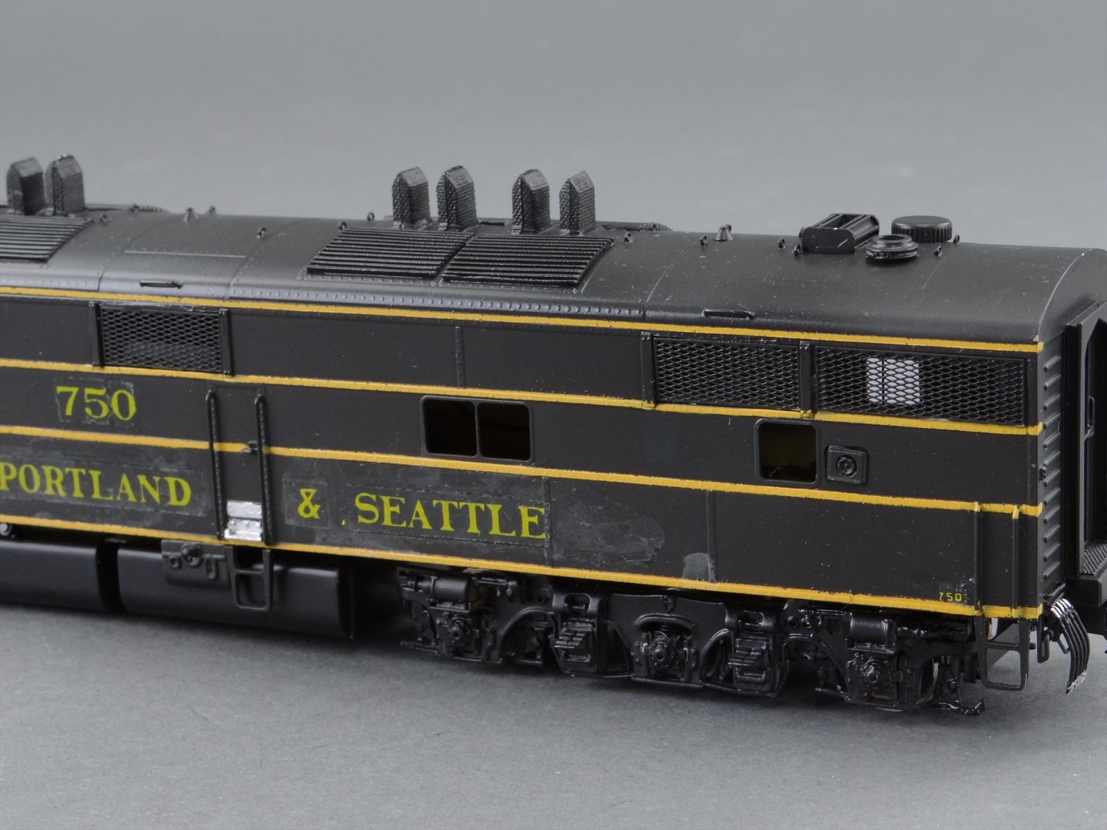 HO Brass Model Train - OMI 6136 SP&S E7A Diesel #750 - Custom