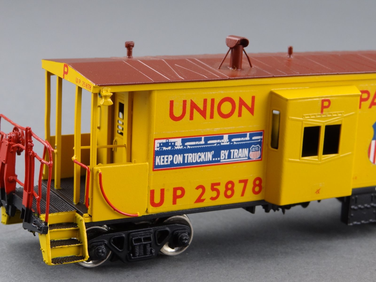 HO Brass Model Train - OMI UP Union Pacific CA-11 Caboose #25878 - Keep ...