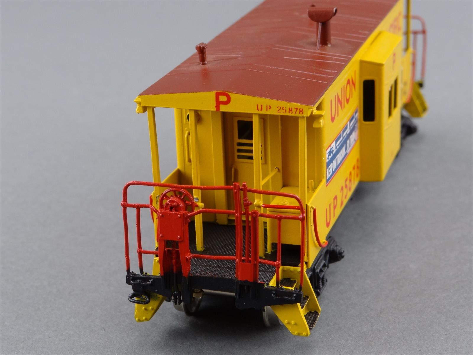 HO Brass Model Train - OMI UP Union Pacific CA-11 Caboose #25878 - Keep ...