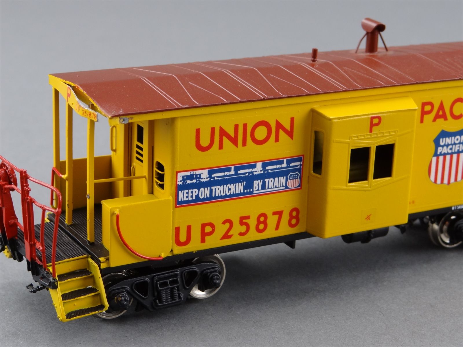 HO Brass Model Train - OMI UP Union Pacific CA-11 Caboose #25878 - Keep ...