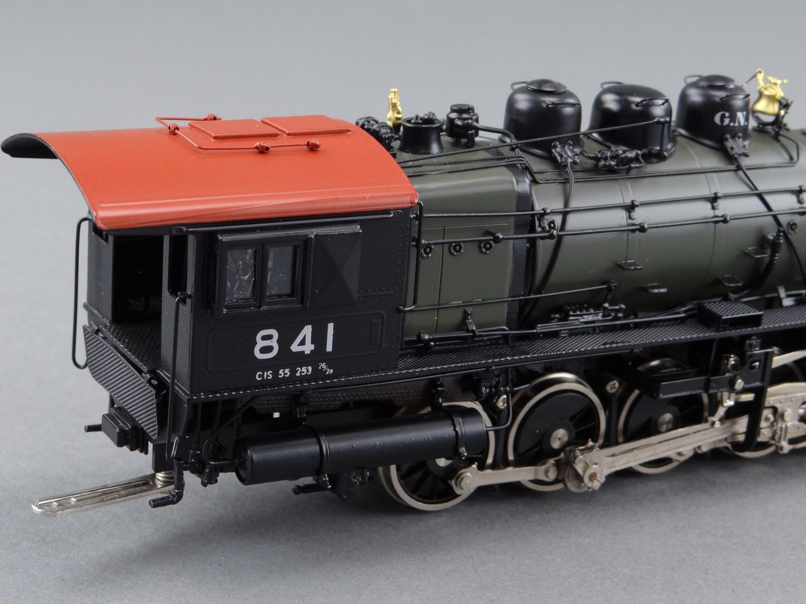 HO Brass Model Train - CIL 2067.1 GN Great Northern 0-8-0 C-1 #841 ...